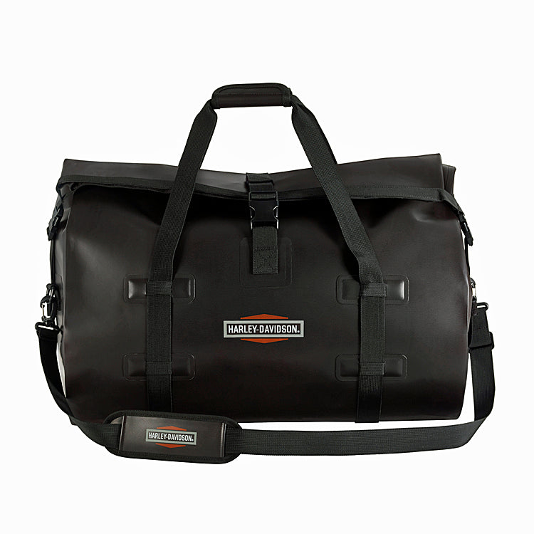 Harley-Davidson® Waterproof Roll-Top Duffel | Heat-Sealed Seams | Deta ...