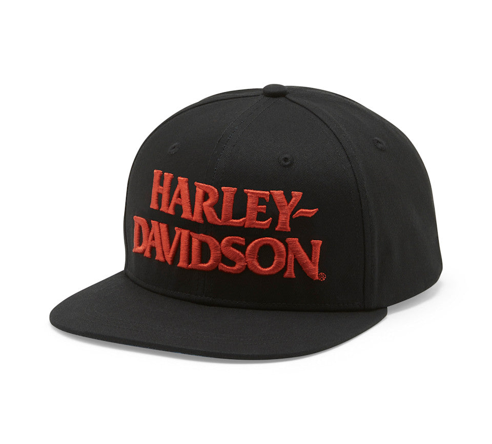 Harley-Davidson® Lightning Eagle PanHead Fitted Cap Harley Black ...